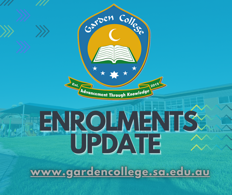 Enrolment – GARDEN COLLEGE