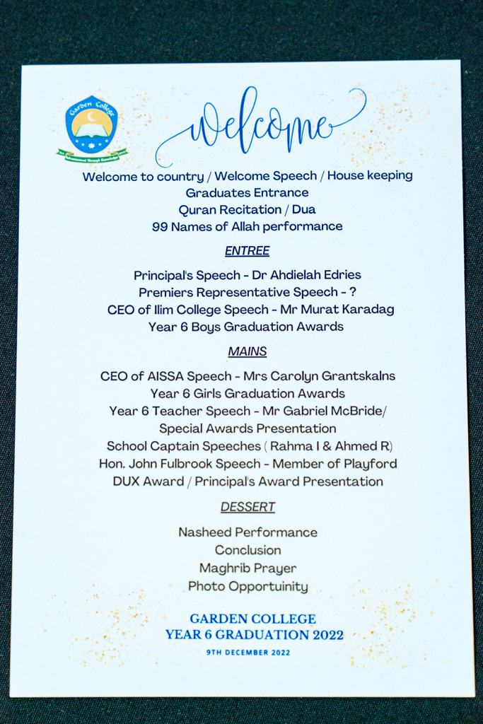 YEAR 6 | 2022 GRADUATION PICTURES – GARDEN COLLEGE